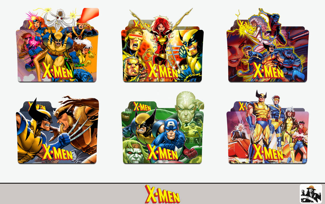 X-Men the Animated Series (1992) Folder Icon Pack by IMAF4NBOY on DeviantArt
