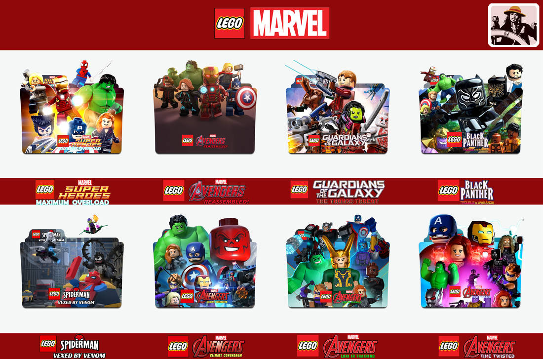 Marvel Lego Folder Icon Pack by IMAF4NBOY on DeviantArt