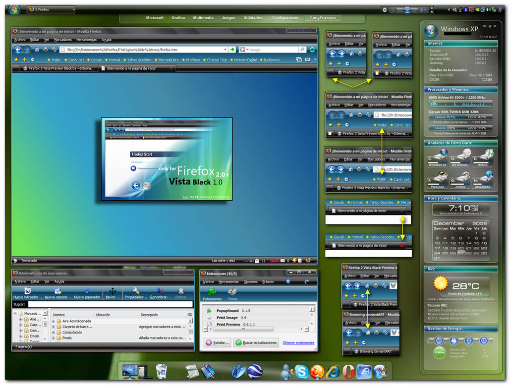 Firefox 2 Vista Black Beta by Internauta2000 on DeviantArt