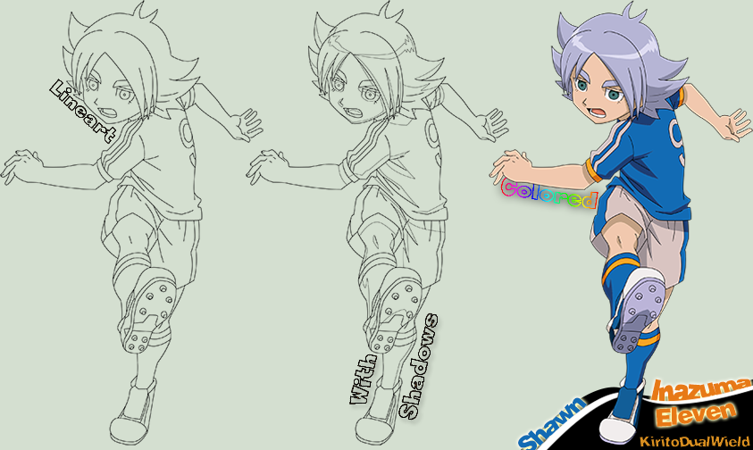 Shawn (Inazuma Eleven) - KiritoDualWield by KiritoDualWield on DeviantArt