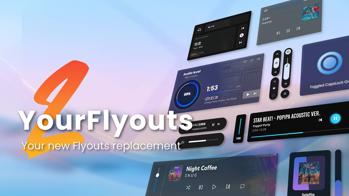 YourFlyouts v2 - Your new Windows flyouts by JaxOriginals on DeviantArt