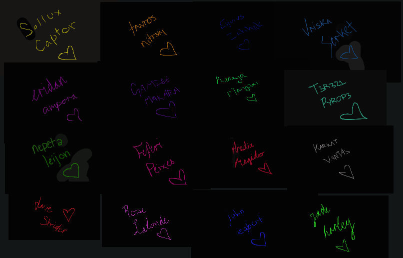 Homestuck Character signatures -Trolls-Kids- by Slyph-Of-Heart on ...
