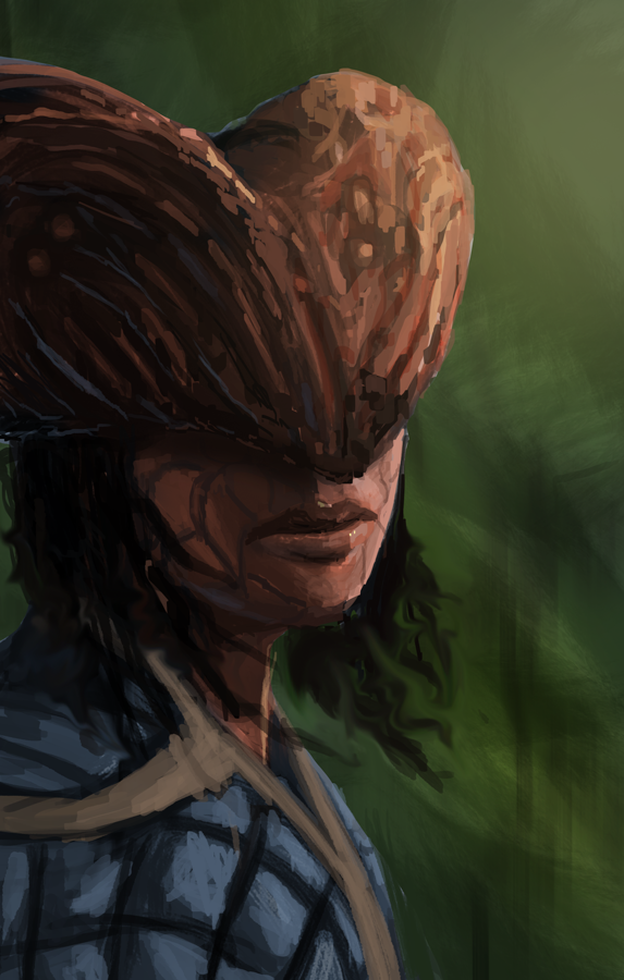Custom Portrait: Death Godlike Female type B by MarkWester on DeviantArt