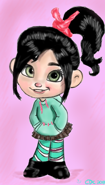 Vanellope Von Shweetz by societysmonster on DeviantArt