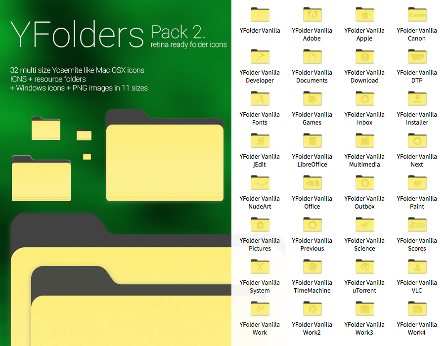 YFolders Pack 2. by kgyt on DeviantArt