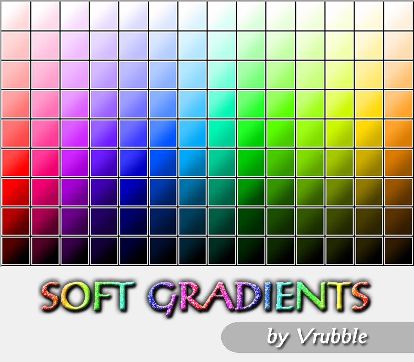 A set of soft gradients. by SmediaDesign on DeviantArt