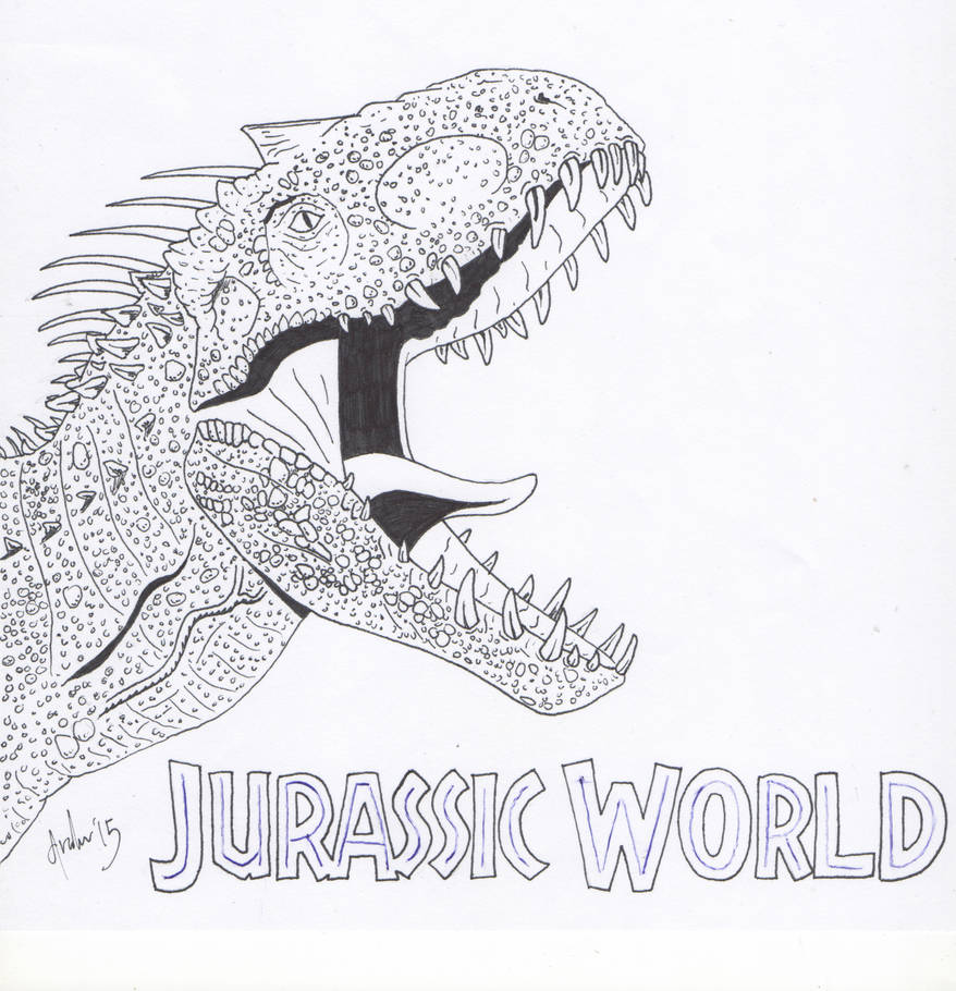 jurassic park coloring pages by predator x