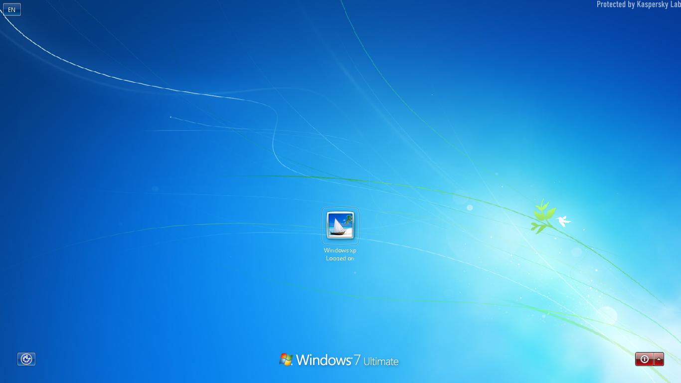 windows 7 logon screen for xp by unleashedsonic on DeviantArt