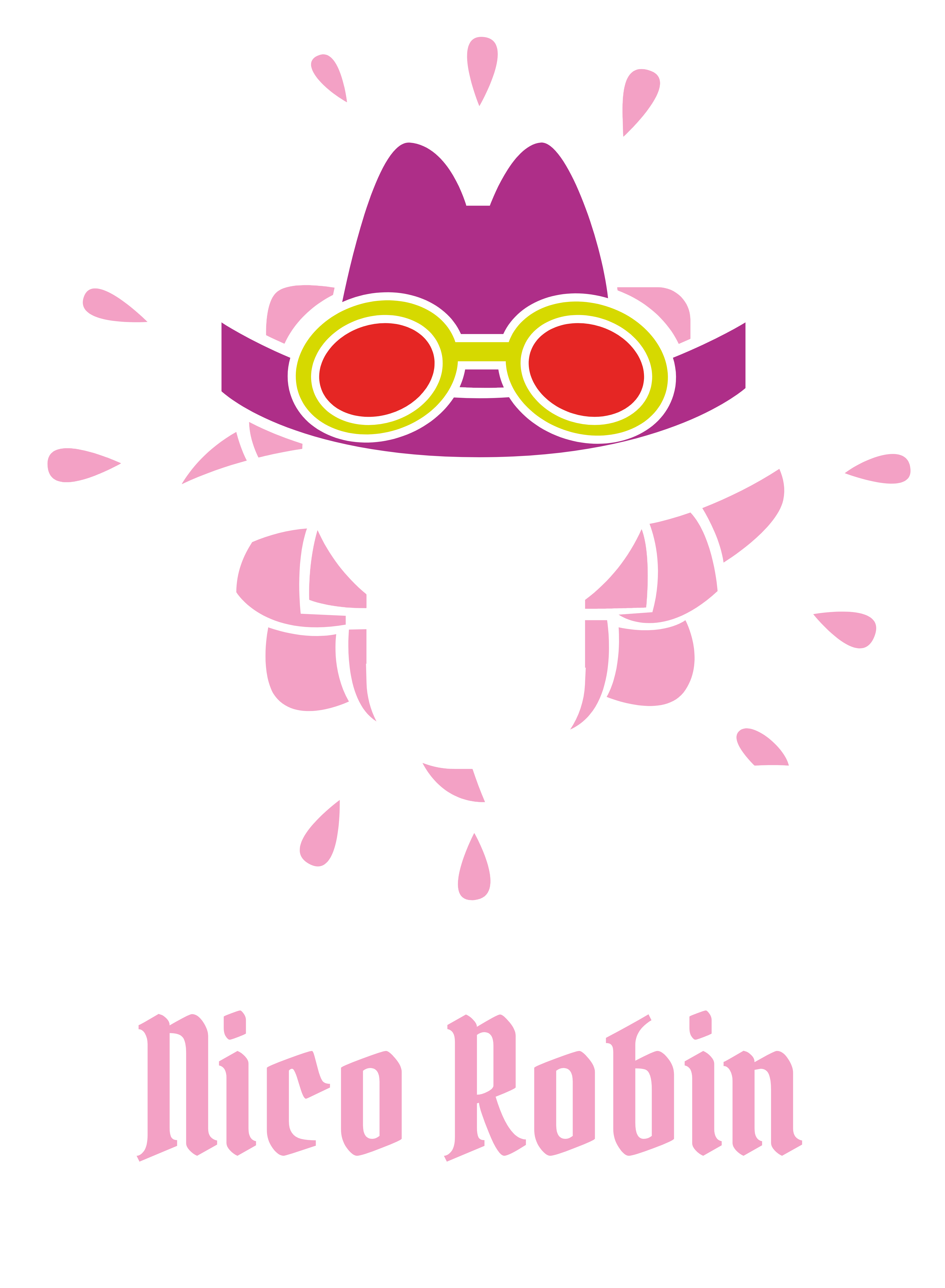 [FREE] One Piece Nico Robin Flag by MetaMegu on DeviantArt