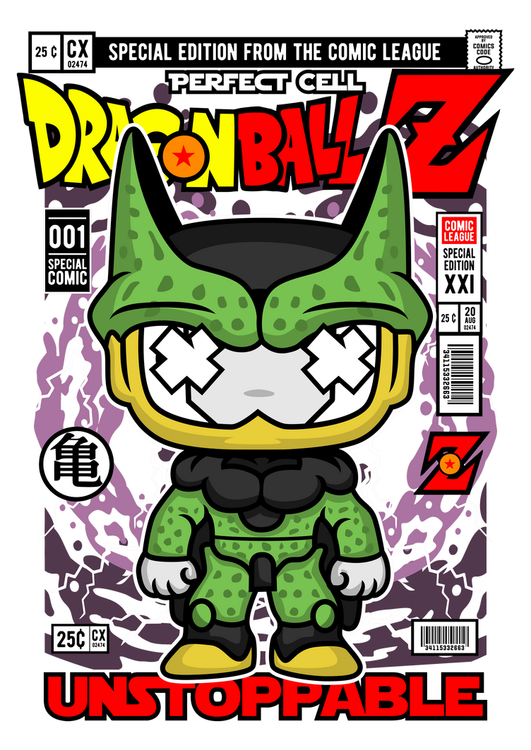 [FREE] Perfect Cell Funko by MetaMegu on DeviantArt