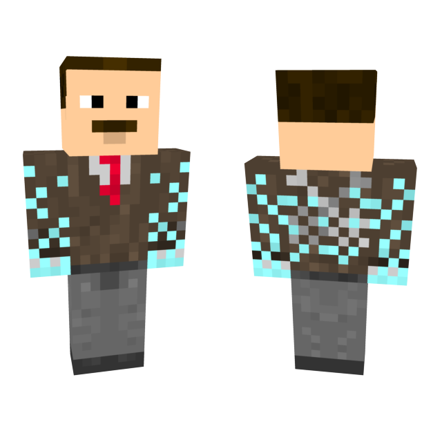 Nikola Tesla Minecraft Skin by Ultimation12 on DeviantArt
