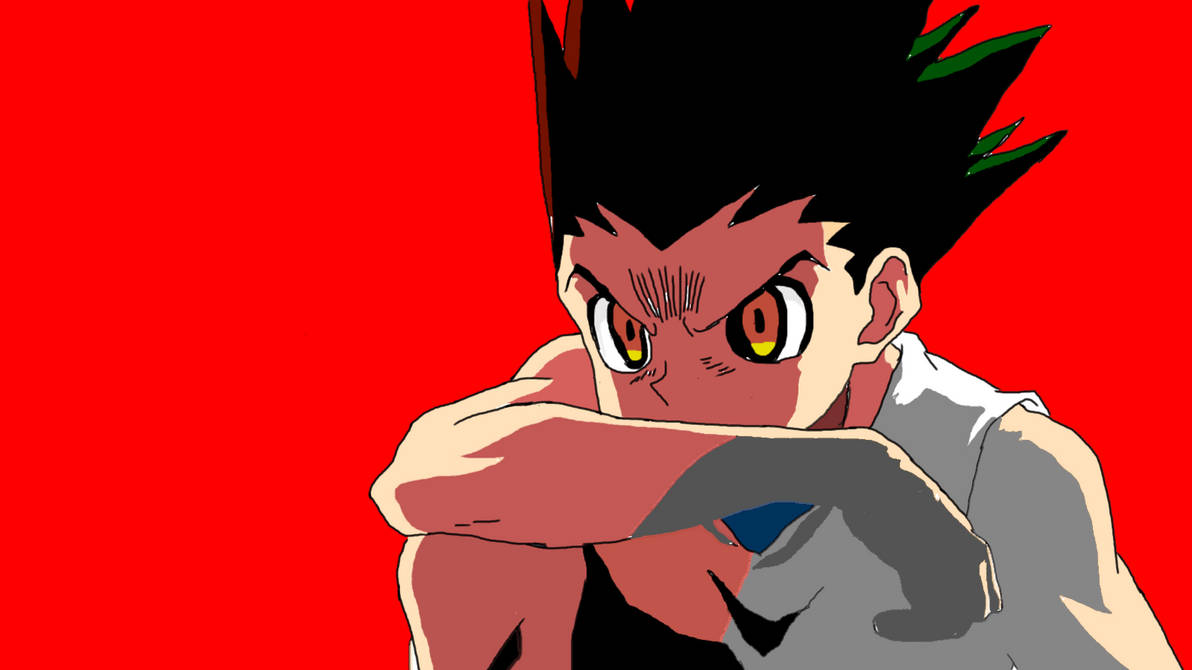 Gon angry by BlueSparkes on DeviantArt