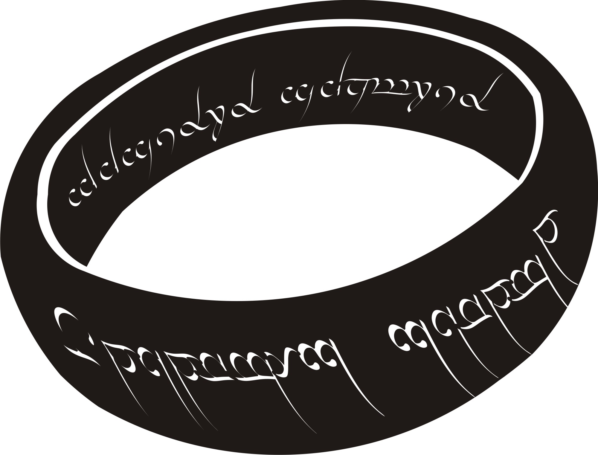 One Ring - CorelDraw - Pictogram - CDR by andre-art-cze on DeviantArt