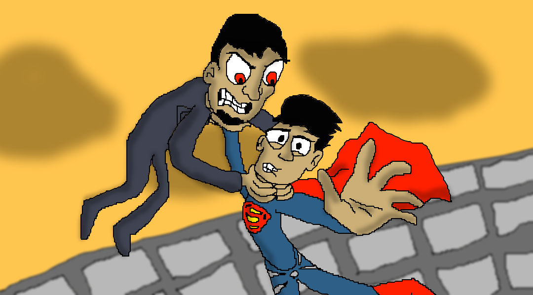 Superman vs General Zod by David-Heath on DeviantArt