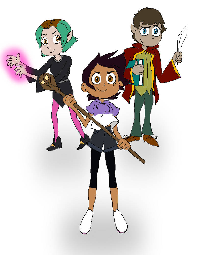 Trio of Magic and Love by David-Heath on DeviantArt