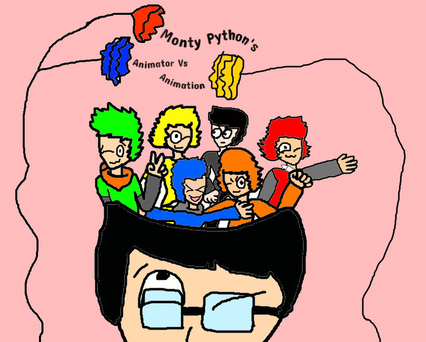 Monty Python's AvsA Alan Becker Fanart by luv2playgames on DeviantArt