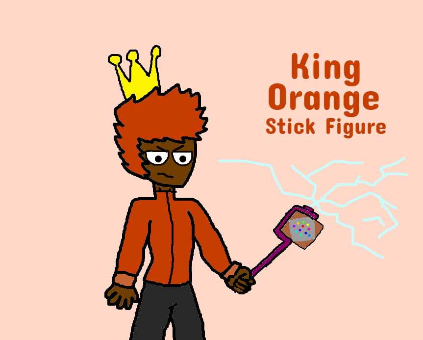King Orange Stick Figure FanArt Alan Becker by luv2playgames on DeviantArt