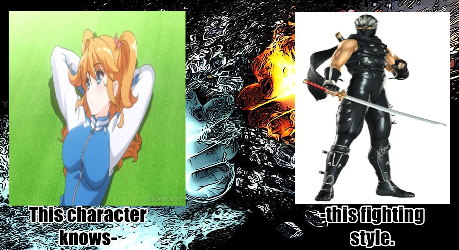 Emi trains under Ryu Hayabusa by GalvaEmperor on DeviantArt