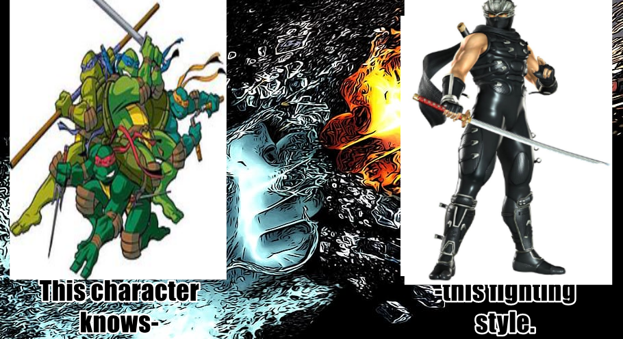 TMNT train under Ryu Hayabusa by GalvaEmperor on DeviantArt