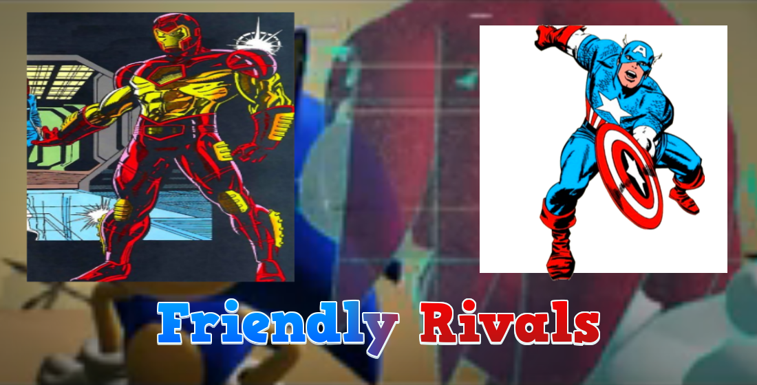 Tony and Steve are largely friendly rivals by GalvaEmperor on DeviantArt