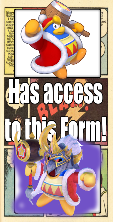 Dedede reforms the Waning Mask by GalvaEmperor on DeviantArt