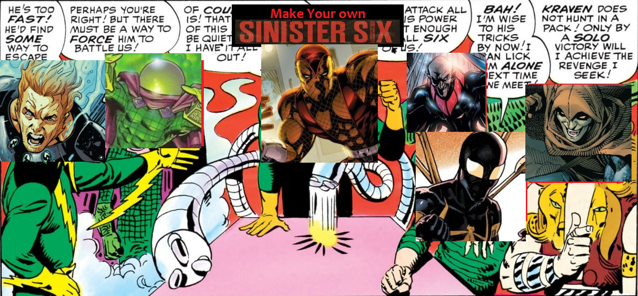 JA Verse's Sinister Six by GalvaEmperor on DeviantArt