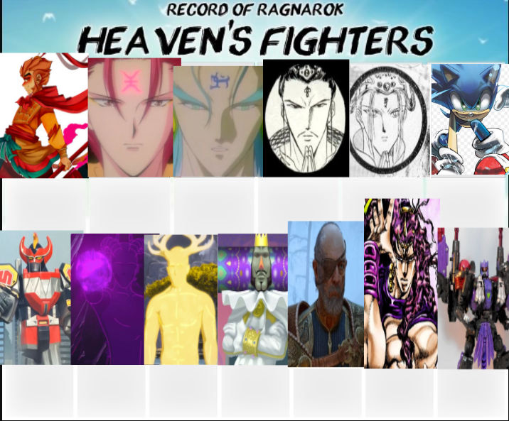 13 Gods to fight for JA's future by GalvaEmperor on DeviantArt