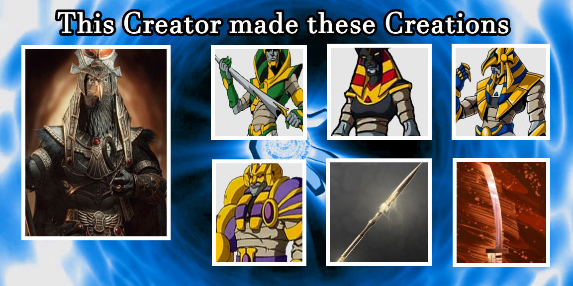 Creations of RA by GalvaEmperor on DeviantArt