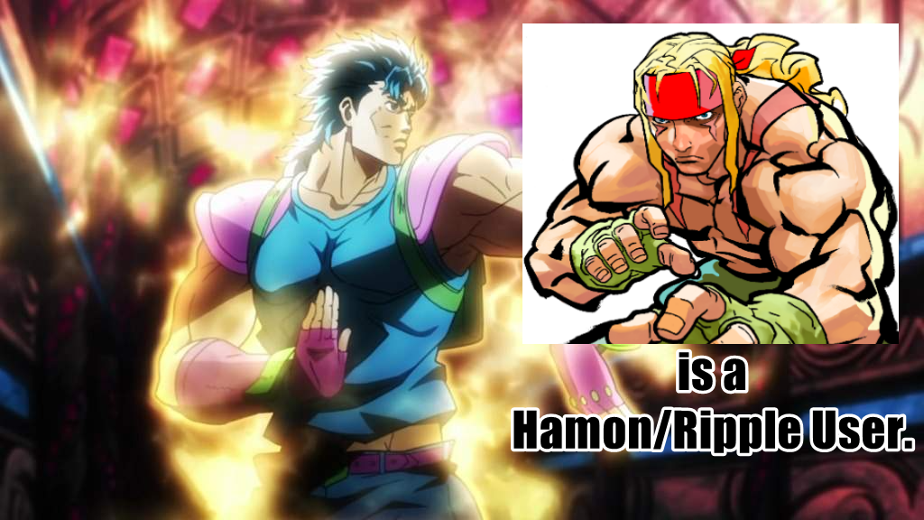 Alex learns Hamon by GalvaEmperor on DeviantArt