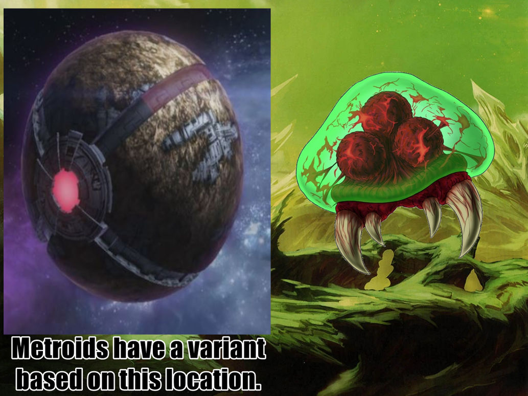 Venom the planet has Metroids by GalvaEmperor on DeviantArt