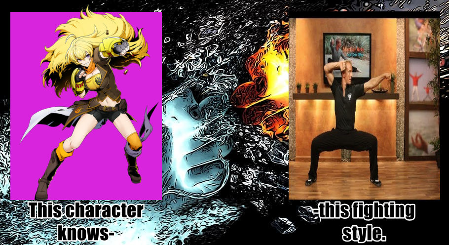 Yang learns Long Fist by GalvaEmperor on DeviantArt