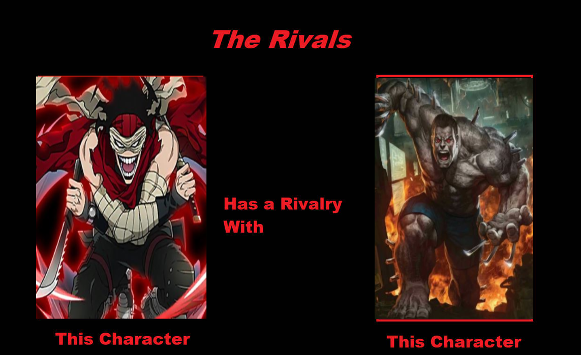 Stain hates Weapon H and vice versa by GalvaEmperor on DeviantArt