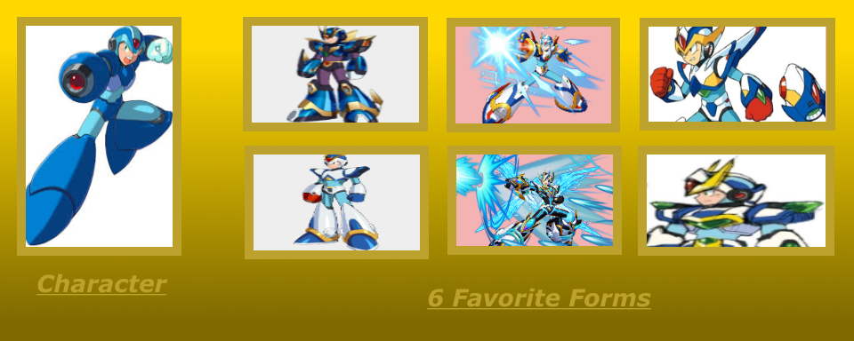 Updated X's 6 fav armors by GalvaEmperor on DeviantArt