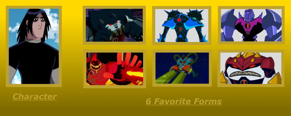 Kevin's 6 fav forms by GalvaEmperor on DeviantArt