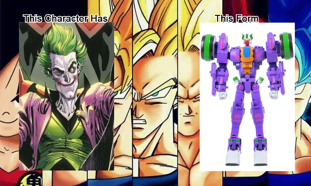 Joker can take on a Decepticon form by GalvaEmperor on DeviantArt