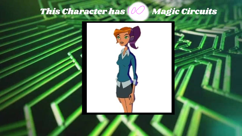 Gwen has Magic Circuits by GalvaEmperor on DeviantArt