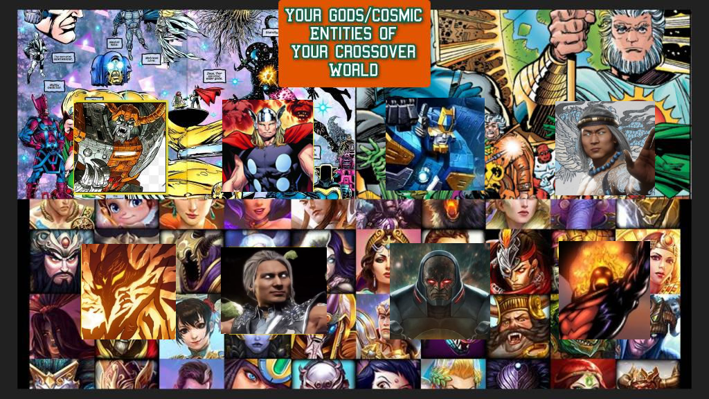 Gods of JA Verse part 1 by GalvaEmperor on DeviantArt