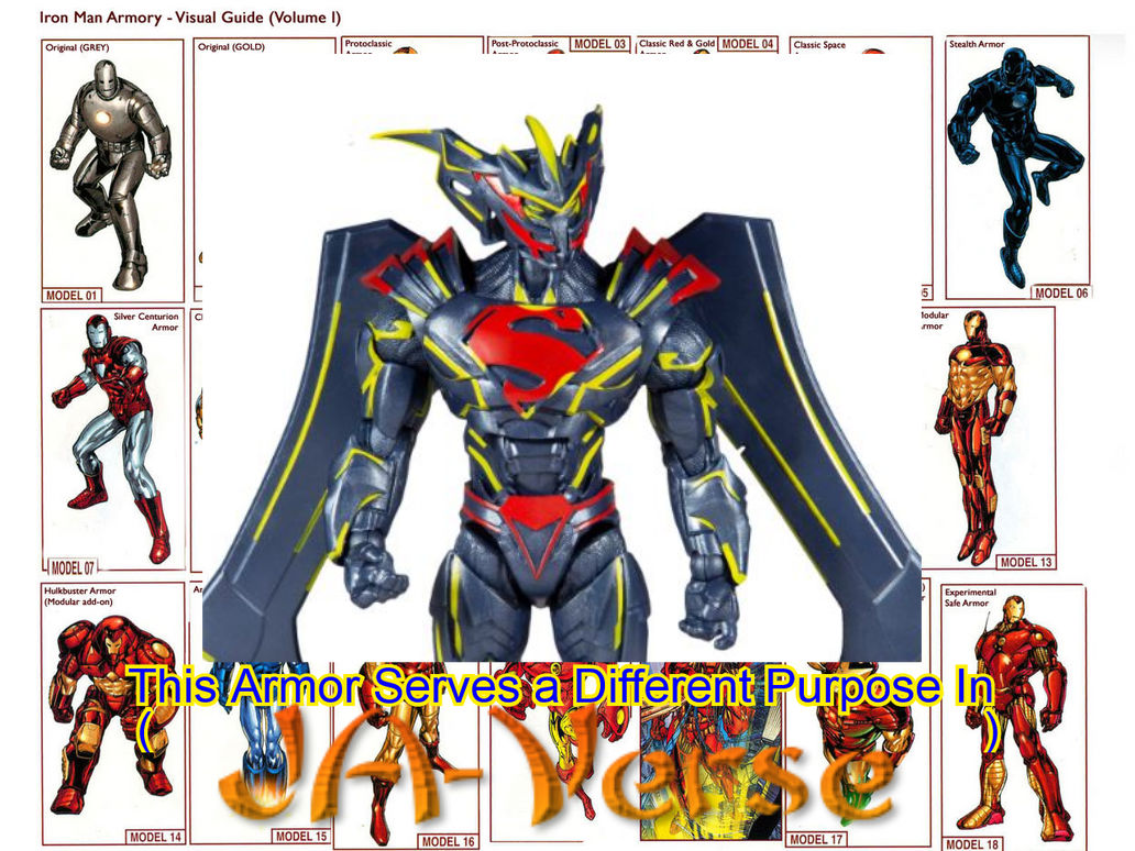 Unchained Armor serves a purpose in JA Verse by GalvaEmperor on DeviantArt