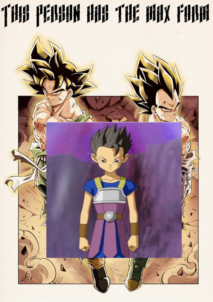 Cabba gains the Max form by GalvaEmperor on DeviantArt