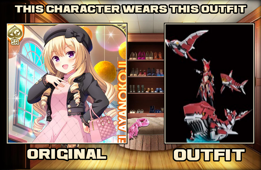 Mirei dons the Red Greed armor by GalvaEmperor on DeviantArt