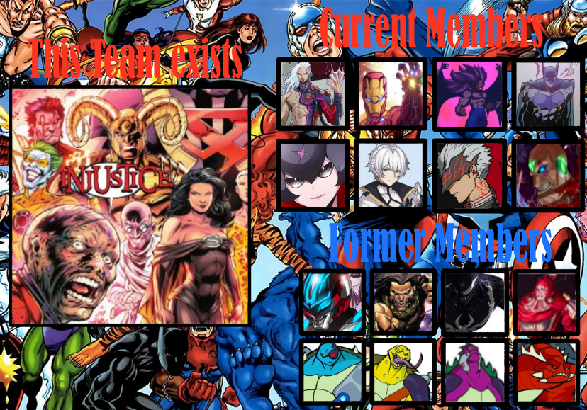 JA Injustice Incarnate membership changes by GalvaEmperor on DeviantArt