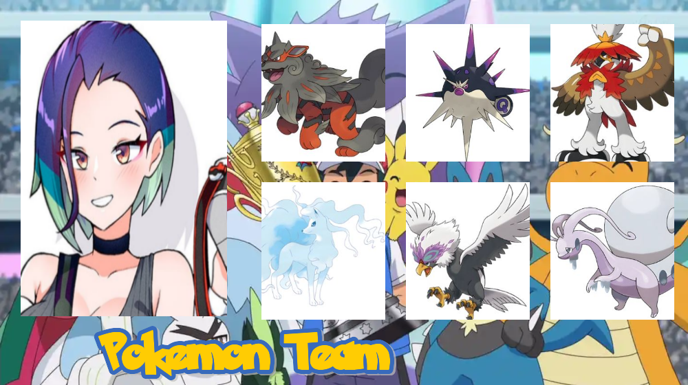 Perrin's Pokemon team by GalvaEmperor on DeviantArt