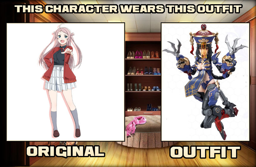 Lanzhu uses the Hopping Vampire armor by GalvaEmperor on DeviantArt