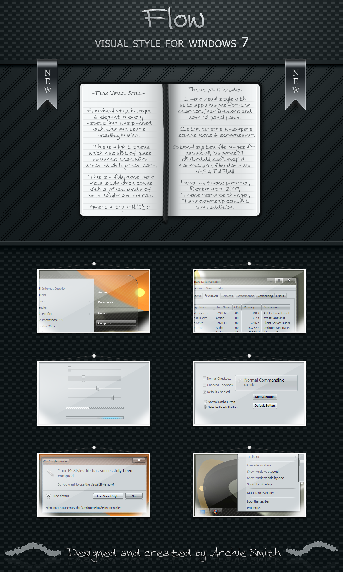 Flow visual style by Graphic-Art-Zone on DeviantArt