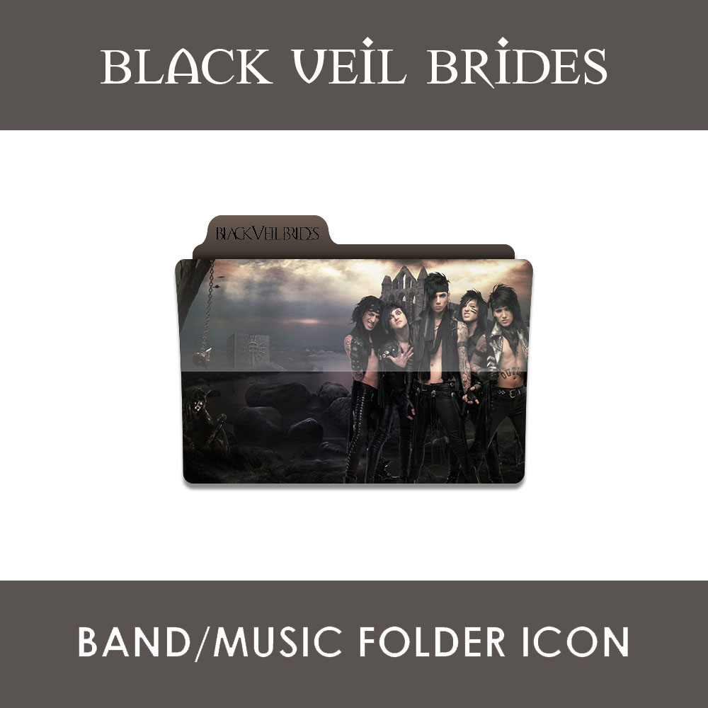 Black Veil Brides Folder Icons by chelleBEE13 on DeviantArt