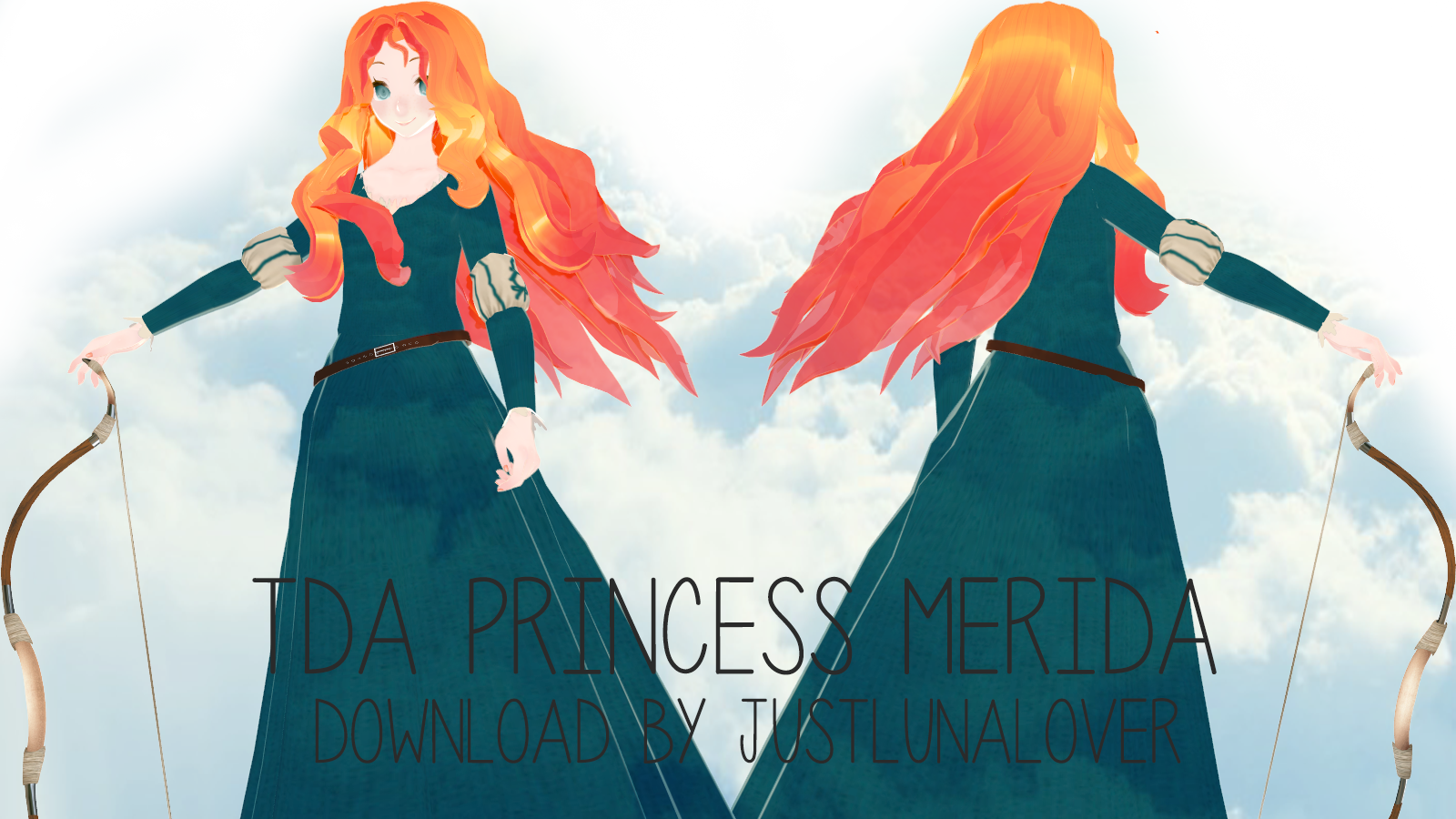 [MMD] Princess Merida DL by luna-panda-love on DeviantArt