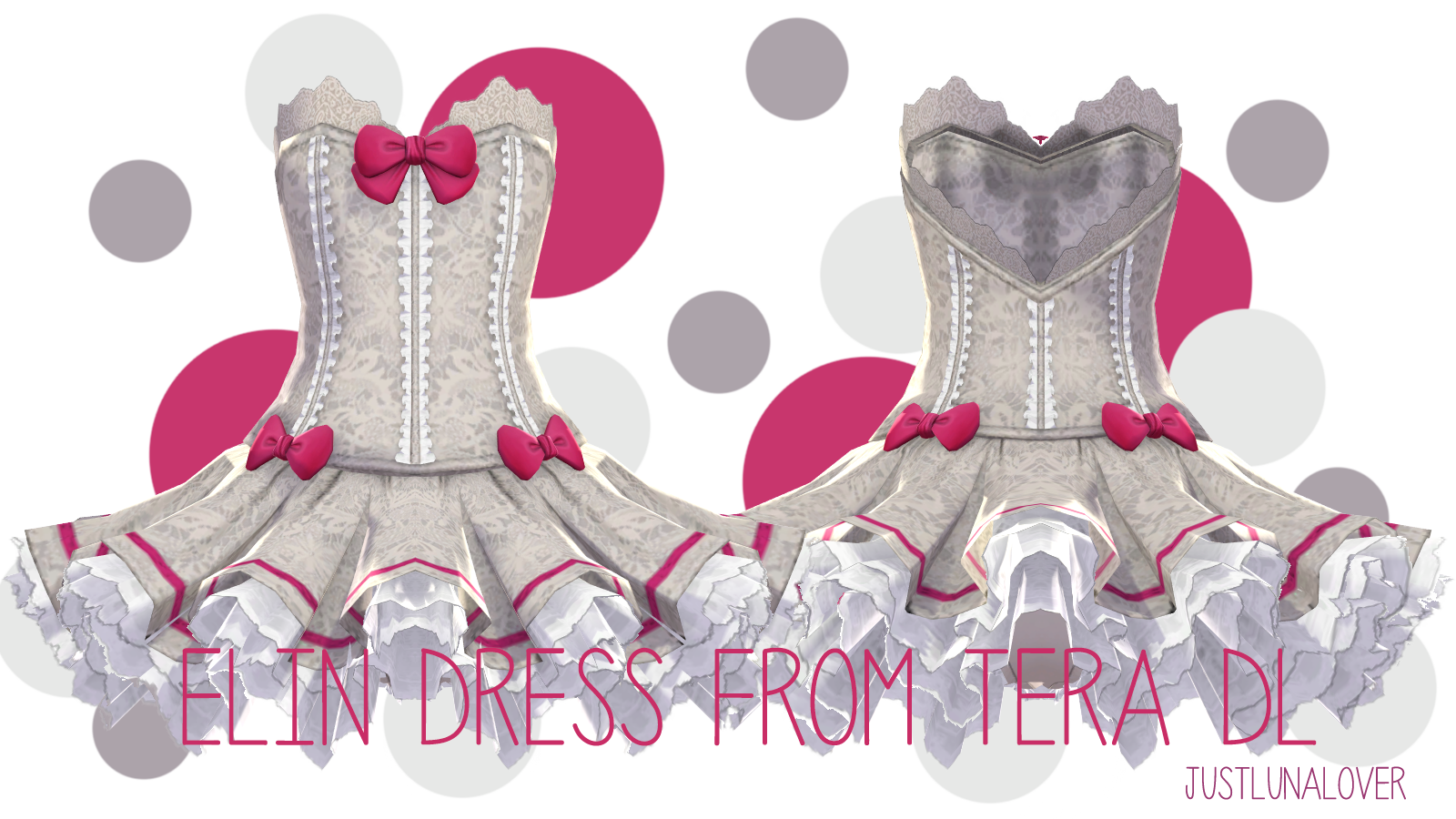 [MMD] Tera Elin Dress DL by luna-panda-love on DeviantArt