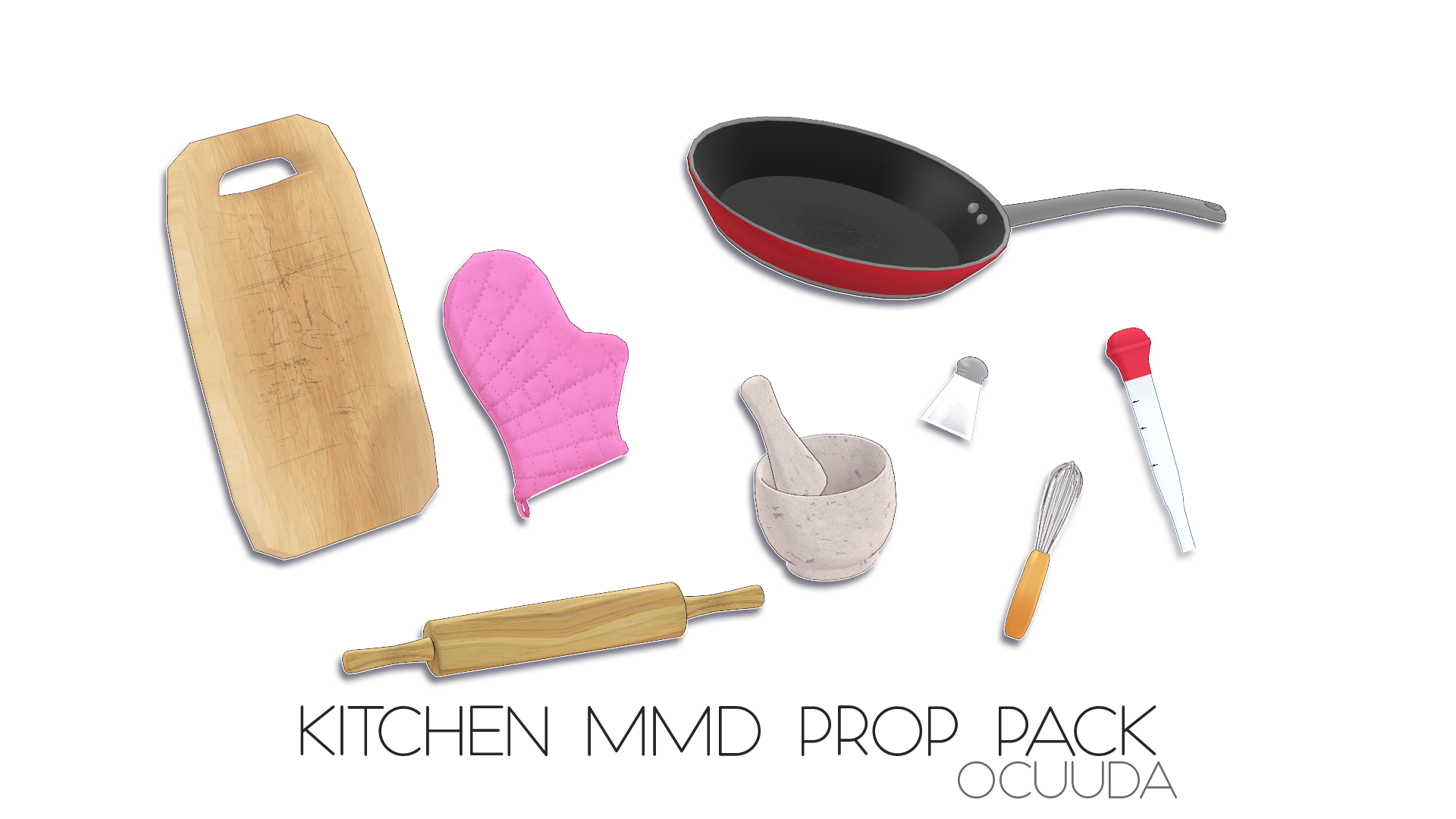 KITCHEN MMD PROP PACK (MMD DL) by Ocuuda on DeviantArt