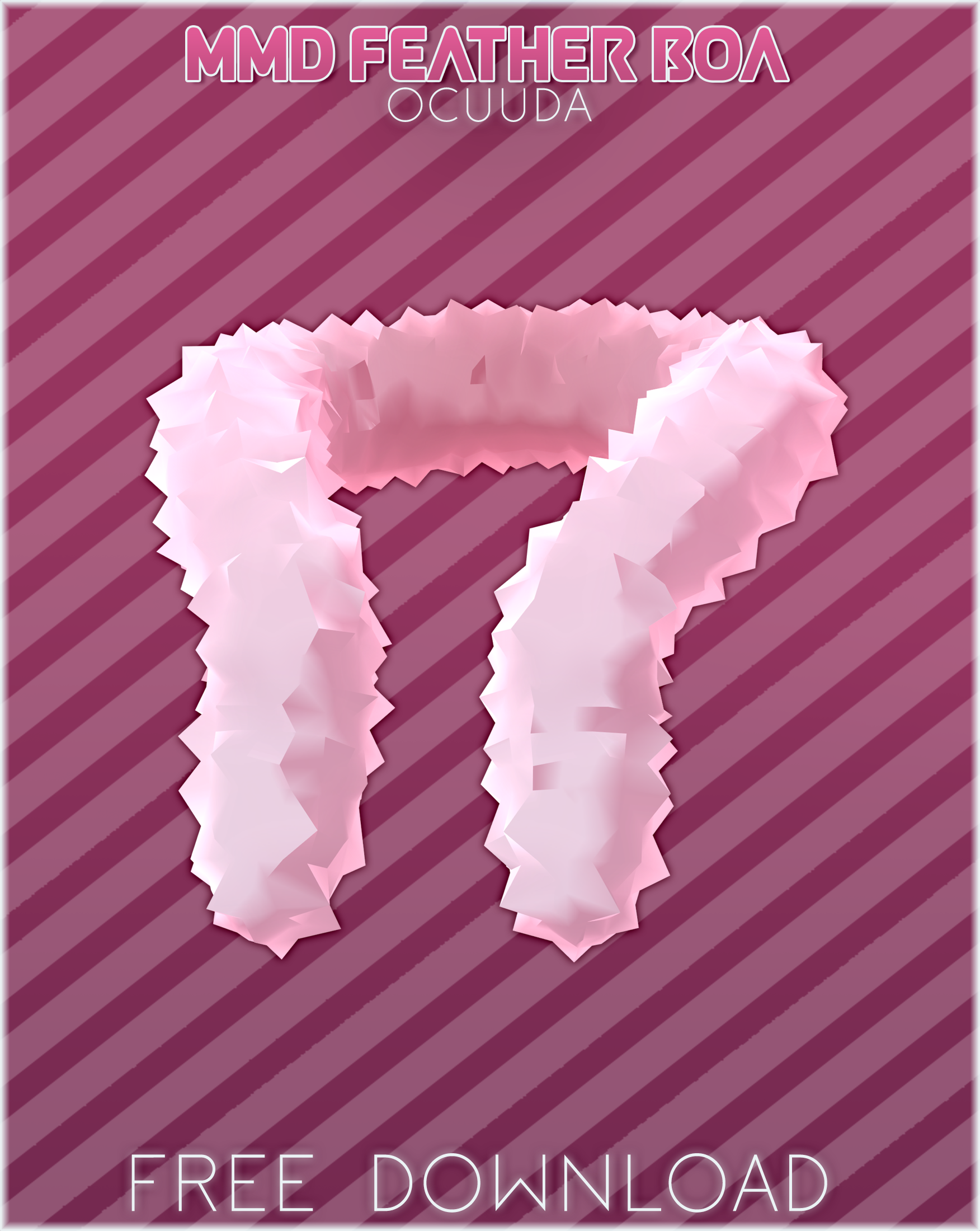 MMD PART: Feather Boa + DL by Ocuuda on DeviantArt