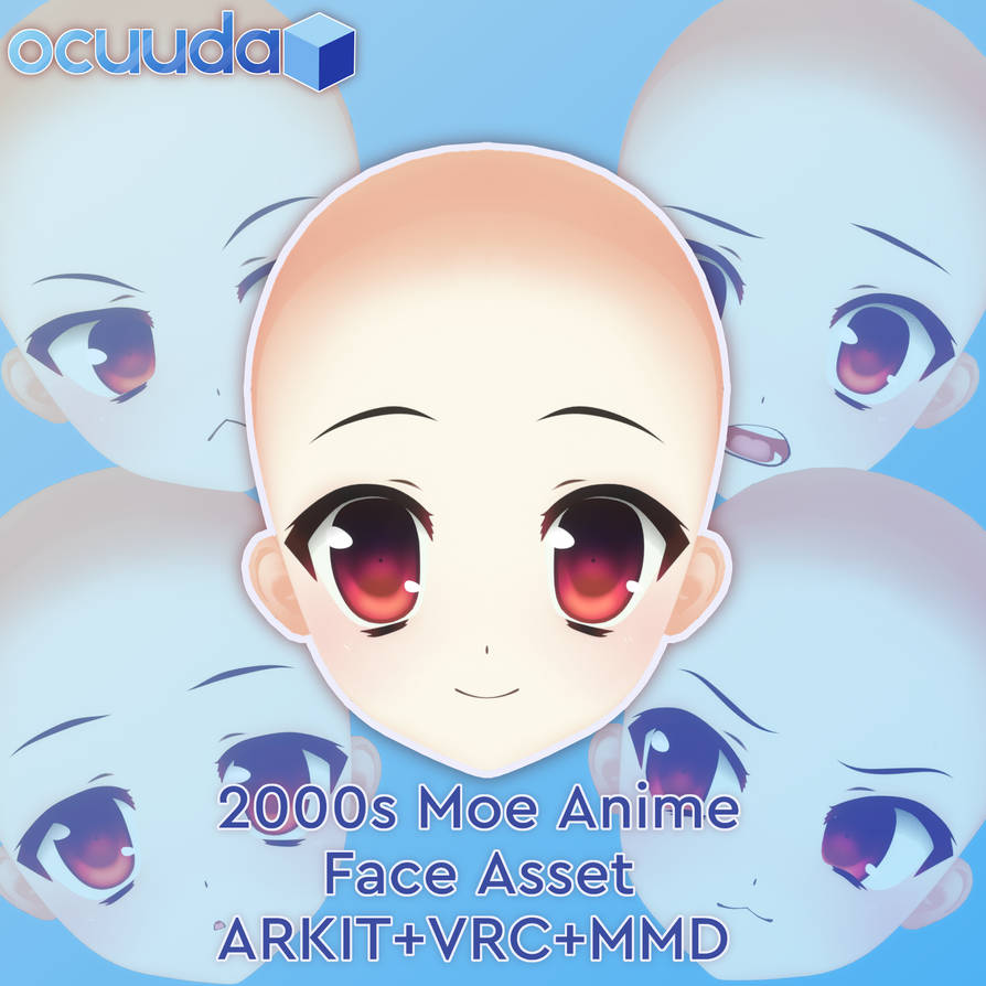 ($10 USD) Moe 2000s Head (.VRM, .FBX, and .PMX) by Ocuuda on DeviantArt
